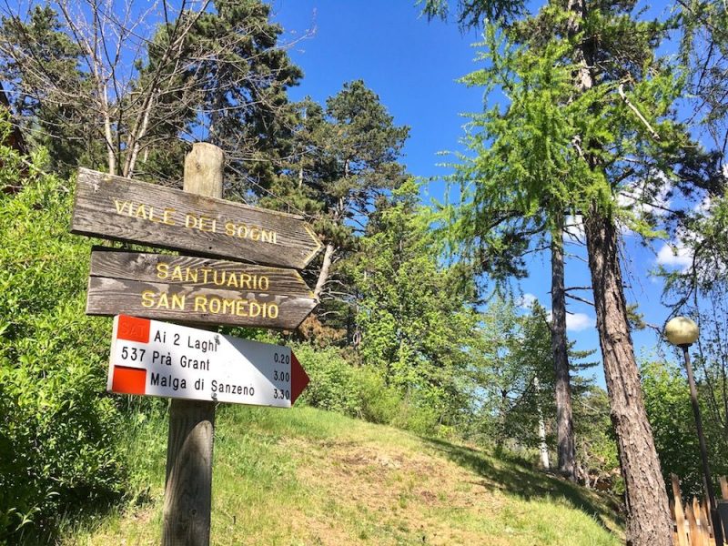 Il Viale dei Sogni. La passeggiata perfetta a Coredo in Val di Non