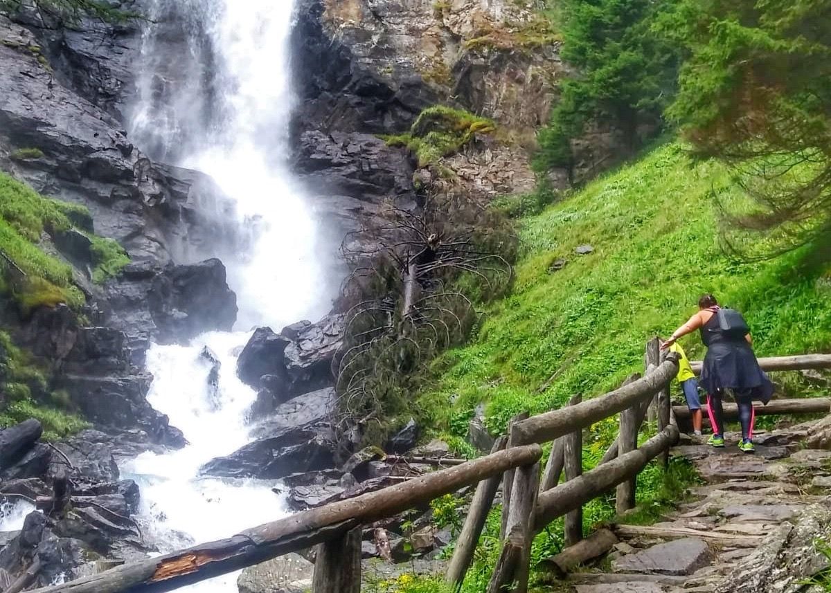 Giro alle cascate del Saènt, spettacolo puro in Val di Rabbi
