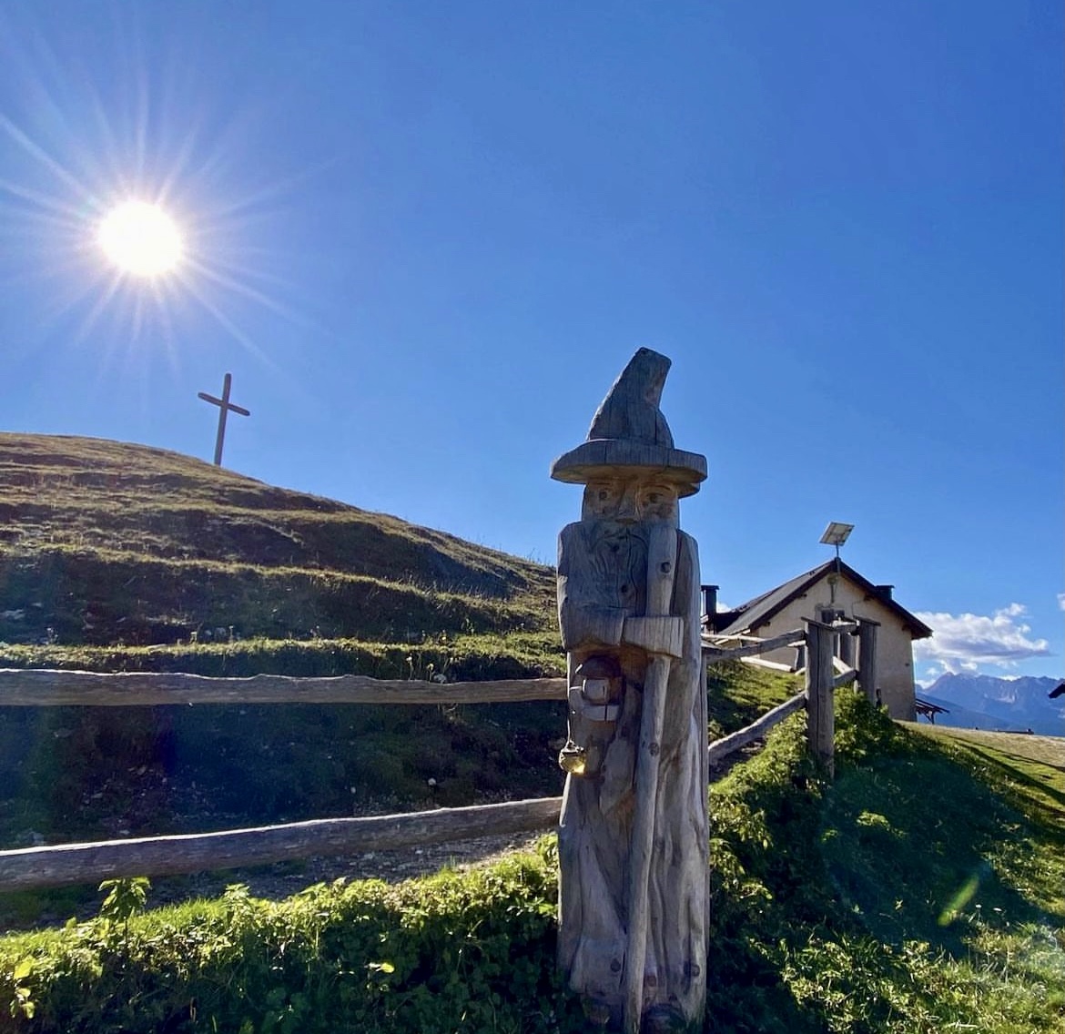 Malga Bodrina, la malga con vista in Val di Non