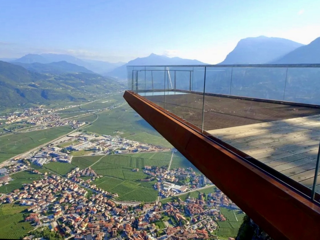 Come arrivare alla Skywalk sul Monte di Mezzocorona